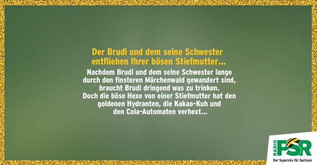 Neue Folge: Sinnlos Märchen | RADIO PSR